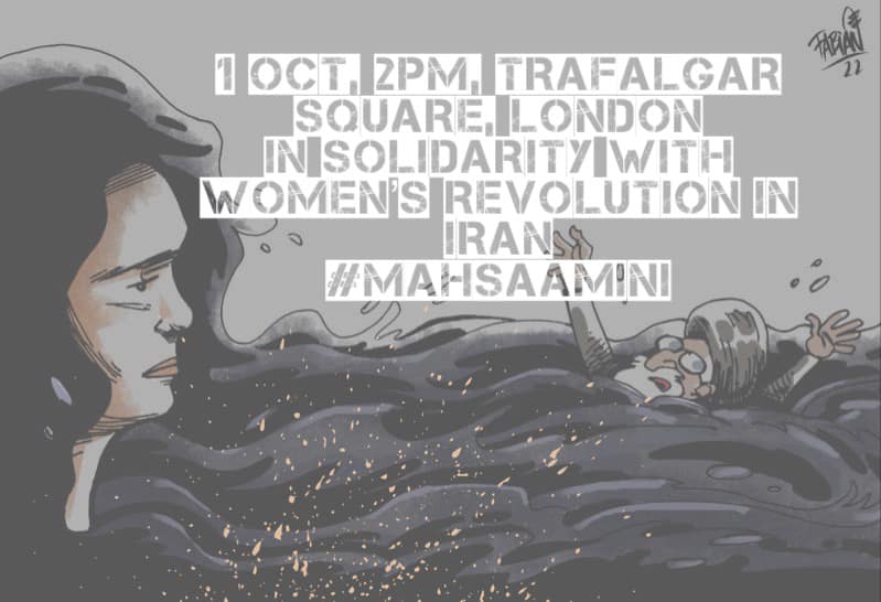 Join 1 October protest in London's Trafalgar Square in solidarity with ...
